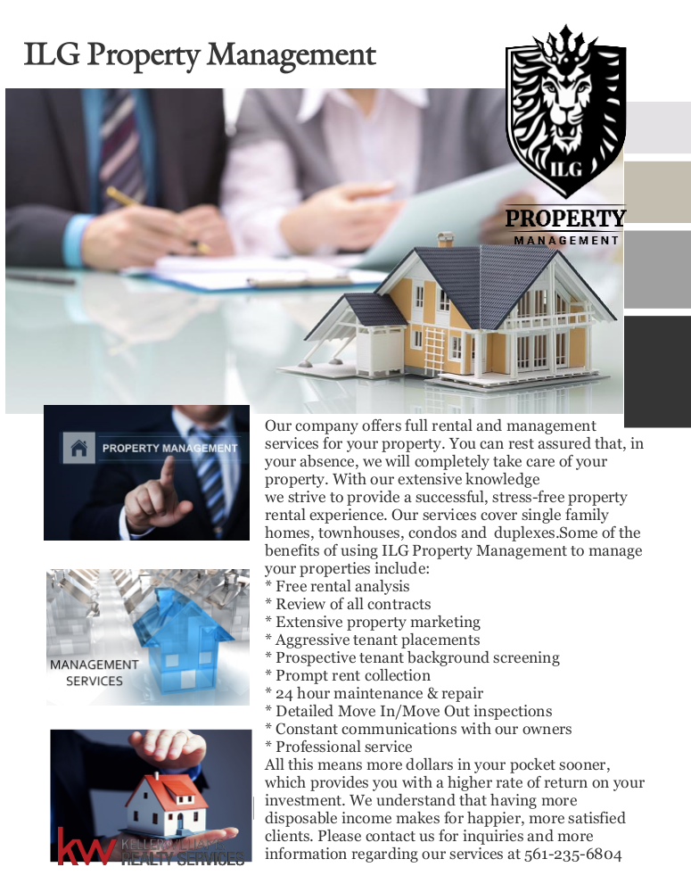 ILG Property Management » Real estate agency in Boca Raton FL